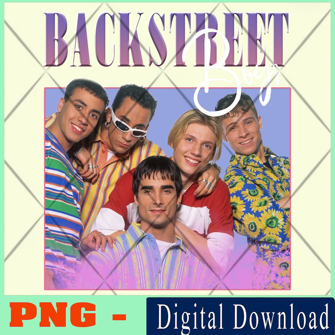 Backstreet Boys Design PNG Instant Download - Etsy Australia