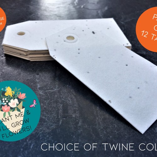 Plantable SEED PAPER Eco-friendly Sustainable Biodegradable - Etsy UK
