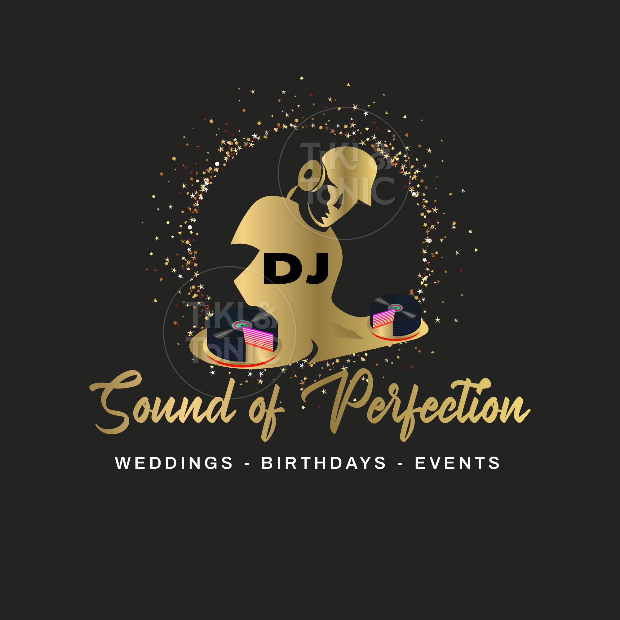 Dj Name Logo Design