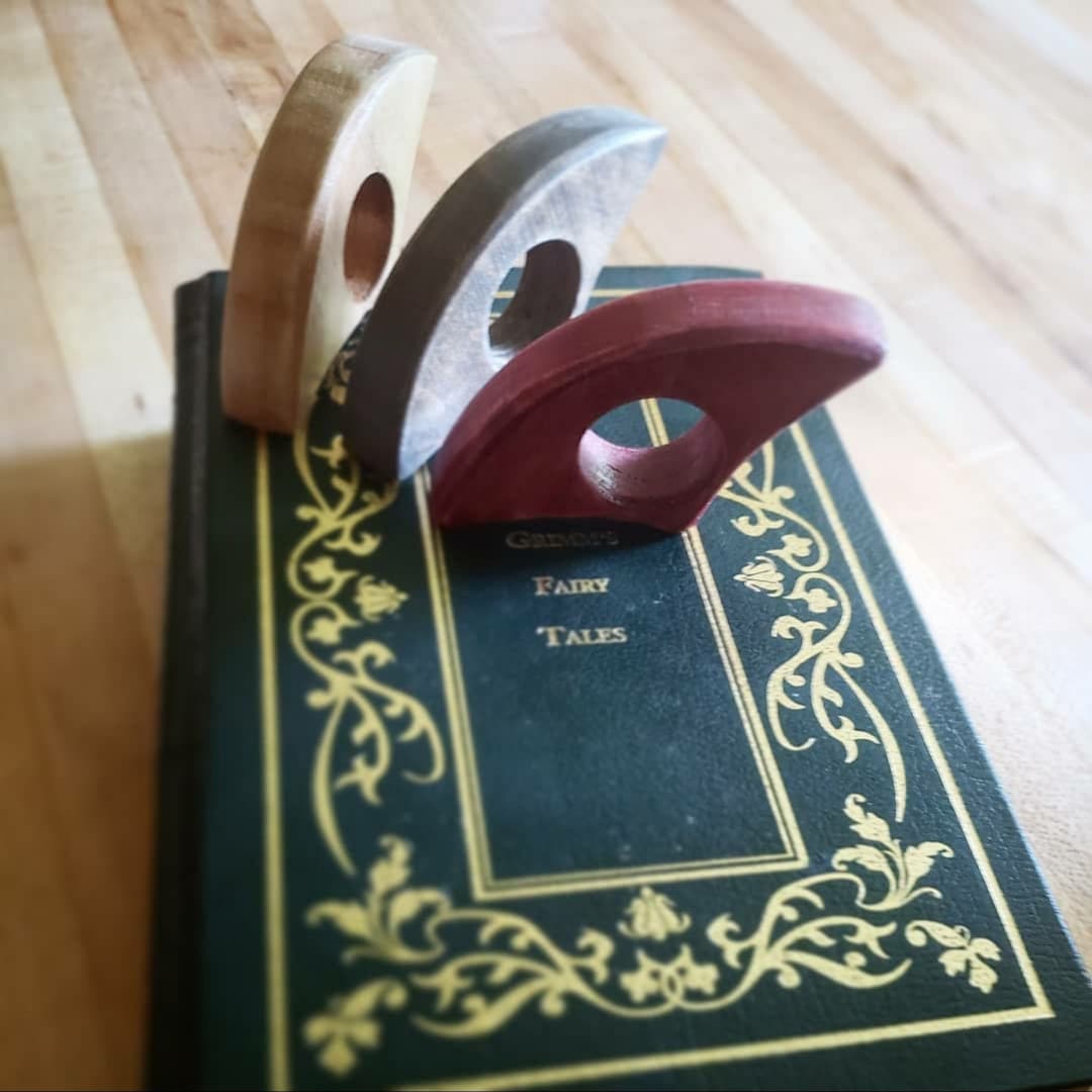 Handmade Wooden Page Holder - Etsy