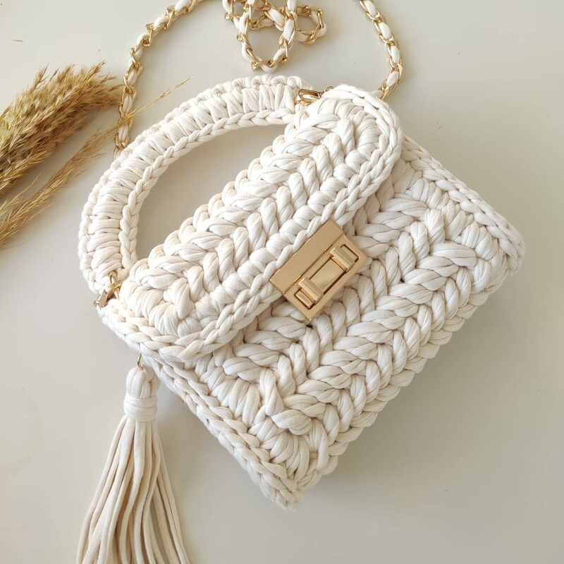 Hand Crochet Purse - Etsy