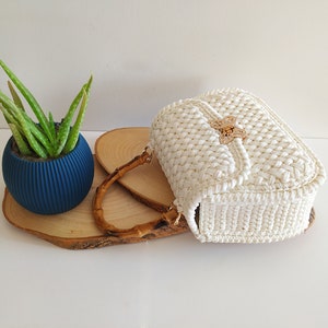 Special Design Handmade Bag, Elegant Knit Purse, Gift for Her, Crochet ...