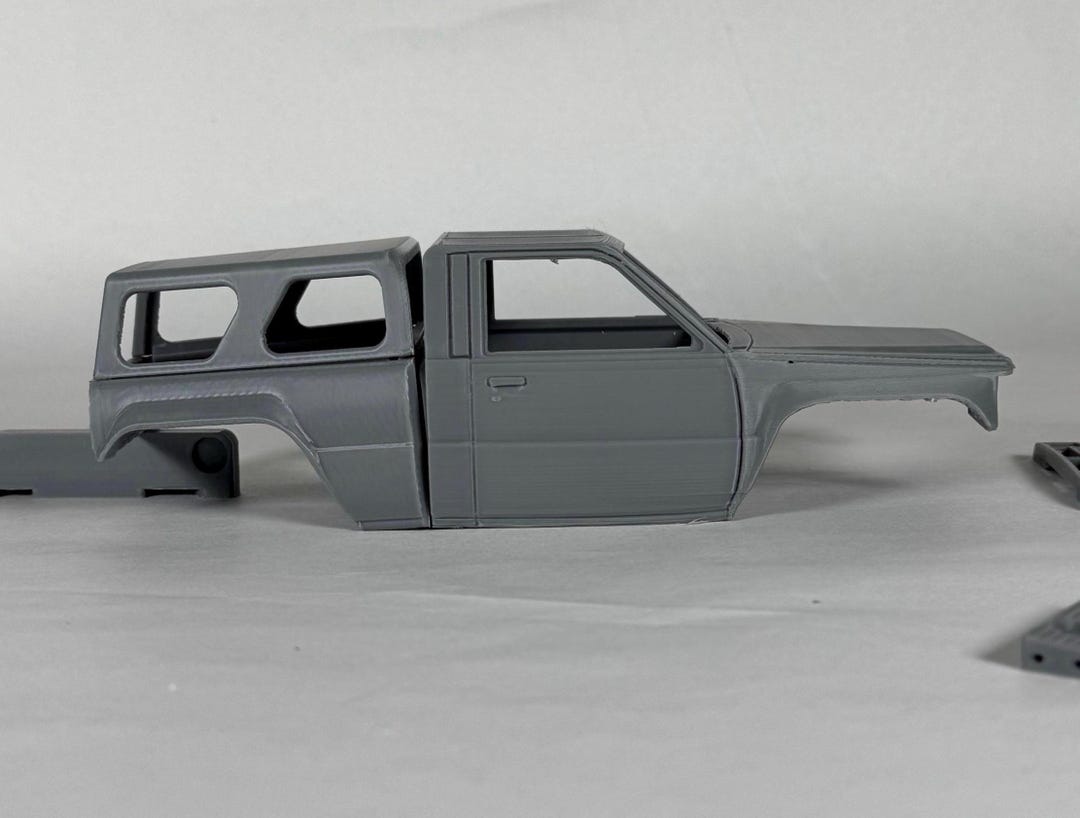 Axial SCX24 Pinched Toyota Body 1/24 Scale With Sliders and Pinched ...