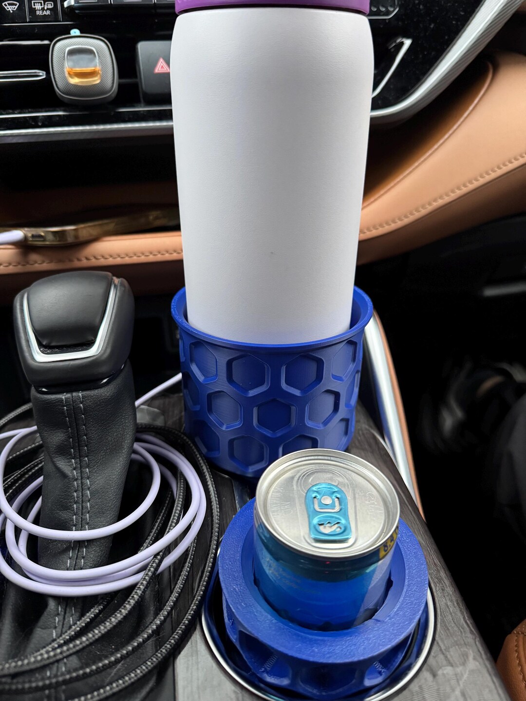 3D Printed Car Cup Holder Adapter for Slim Cans | Fits 8.4 Oz Red Bull ...
