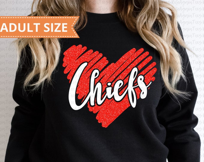 Chiefs Screen Print Transfers Ready for Press Custom Heat Transfer ...