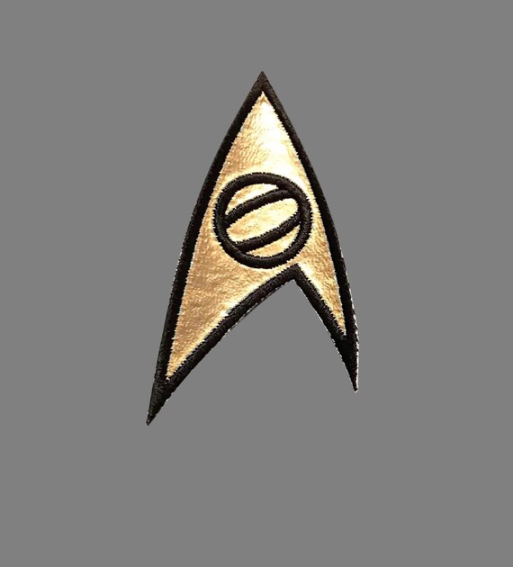 Star Trek Original Classic Science Insignia Uniform Iron on | Etsy
