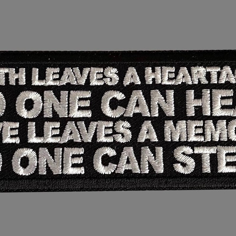 Memorial Patch - Etsy