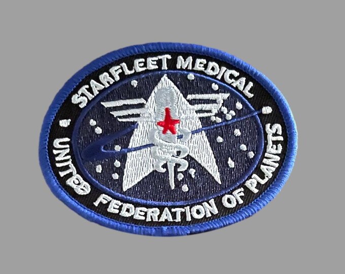 Star Trek Starfleet Medical Patch Costume Cosplay Uniform Iron on Patch ...