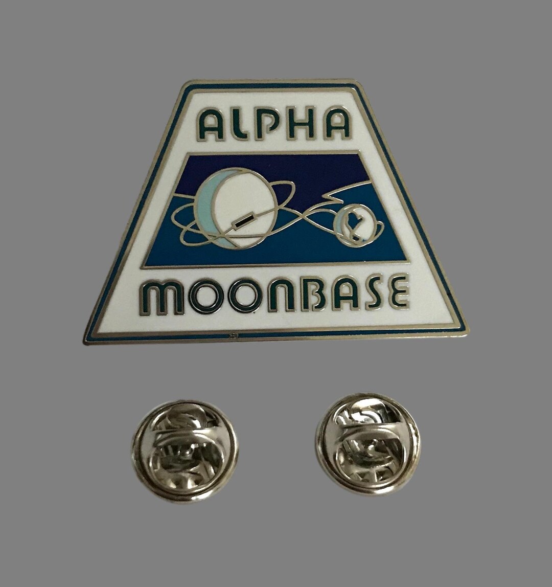 Space 1999 Alpha Moonbase Logo Metal Pin Costume Uniform Vintage Pin - Etsy
