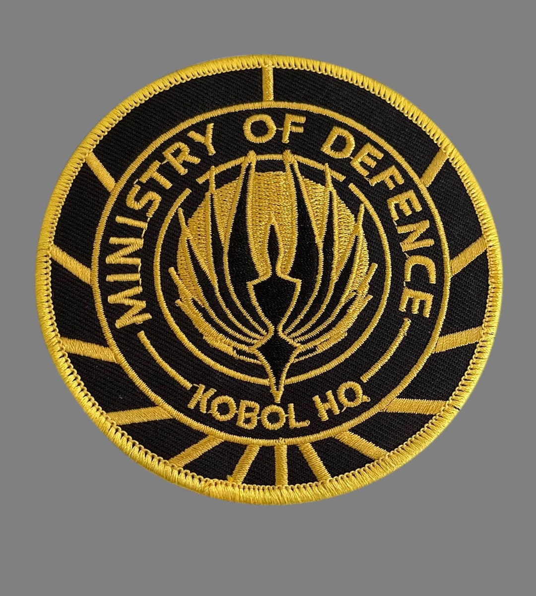 Battlestar Galactica KOBOL HQ Patch Iron on BSG Costume Cosplay Patch ...