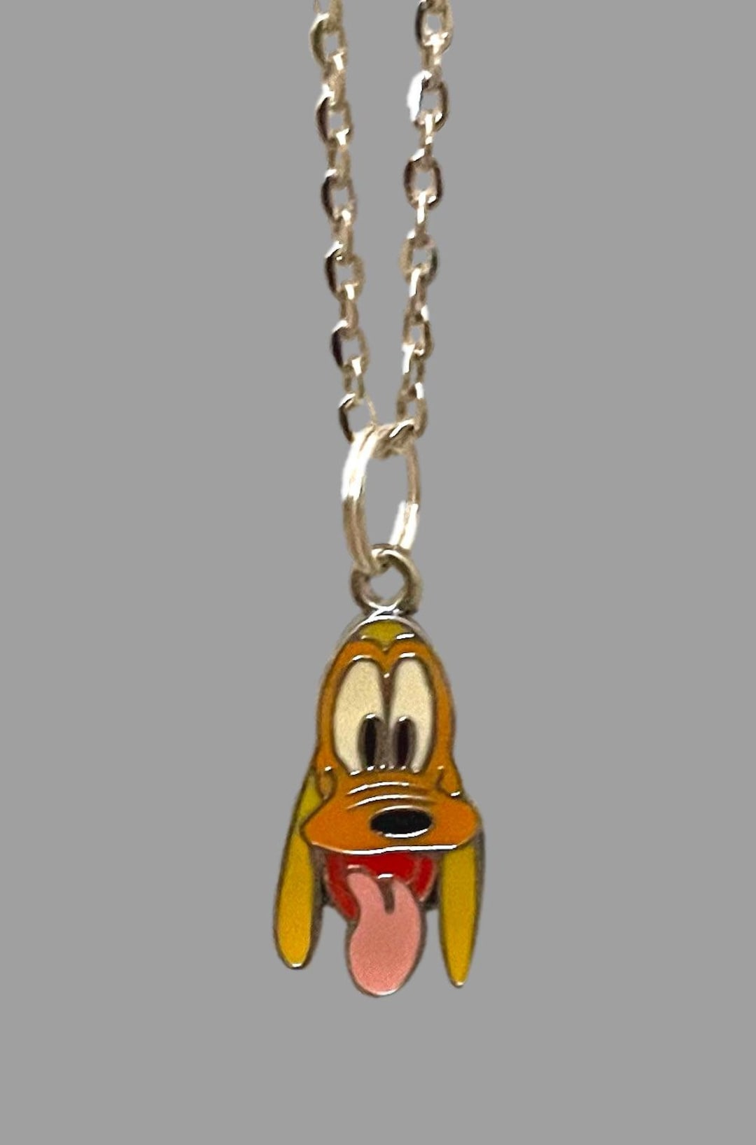 Pluto Dog Necklace Cartoon Charm Pendant - Etsy