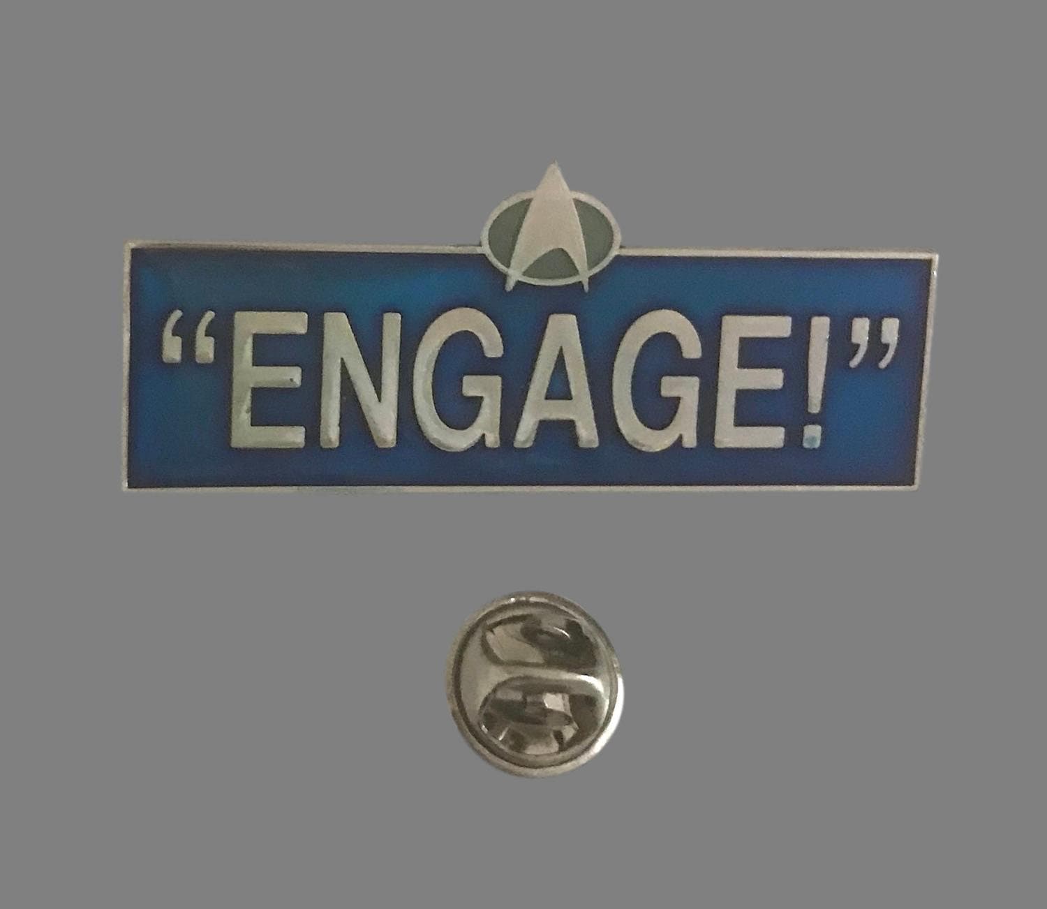 Star Trek Picard Engage Logo Pin Costume Uniform Pin Vintage - Etsy