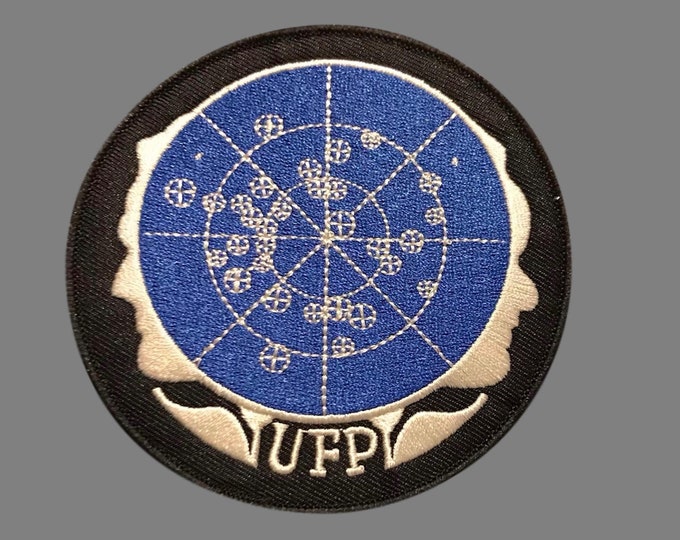 Star Trek Original Series UFP United Federation of Planets Patch Iron ...