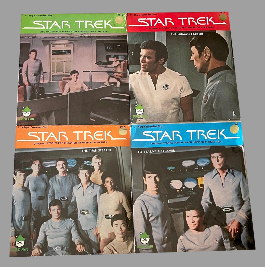 Star Trek 1979 45rpm Records Vintage Sealed - Etsy