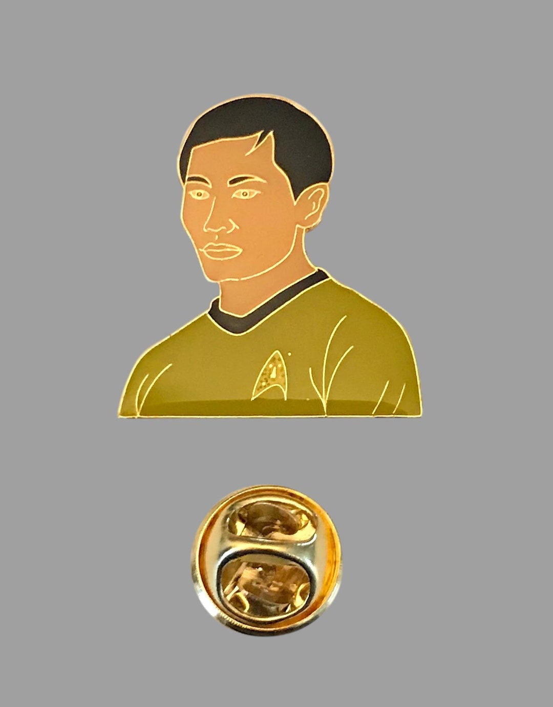 Star Trek Hikaru Sulu Character Series Pin Costume Uniform Pin Vintage ...