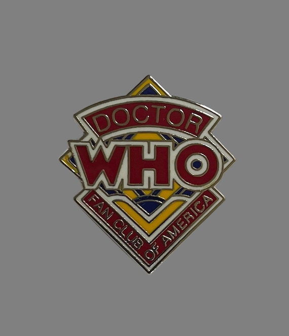 Doctor Who Classic Retro Lapel Pin Vintage - Etsy