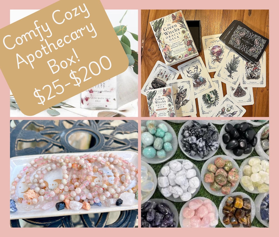 COZY BOX, Comfy, Cozy, Good Witch, Hearth Witch, Cozy Witch ...