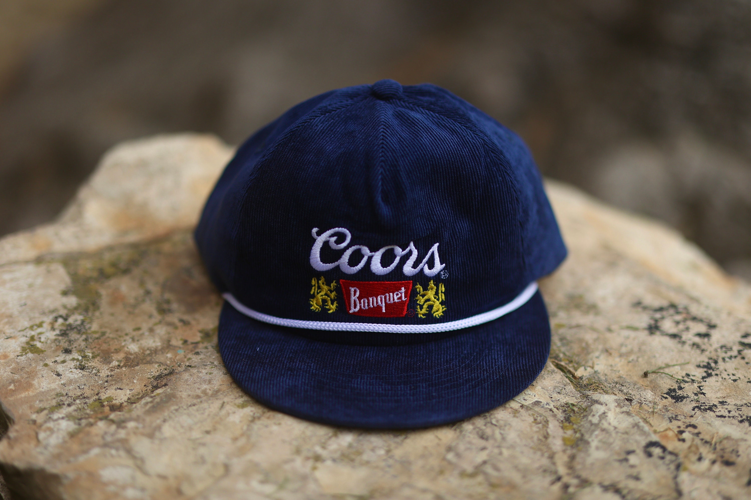 Coors Hat Cap Blue Corduroy - Etsy