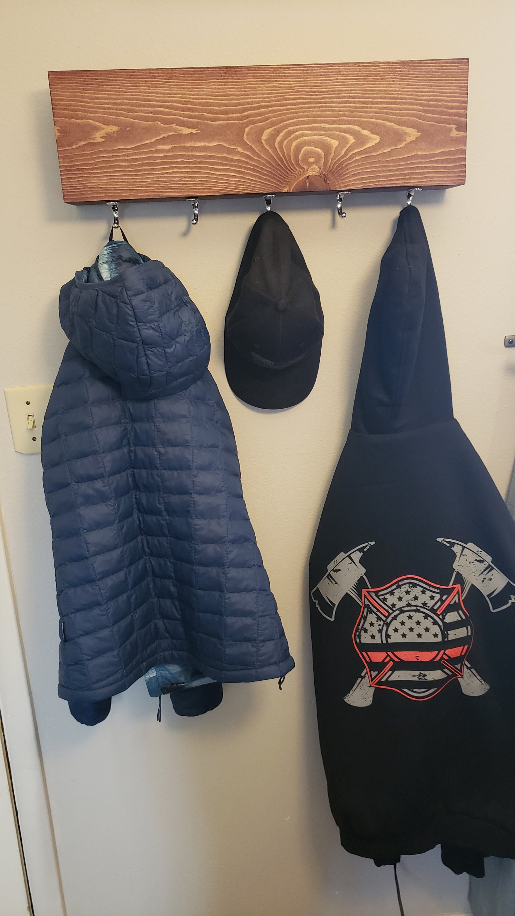 Gun Concealment Shelf & Coat Rack, Hidden Items, Secret Compartment - Etsy