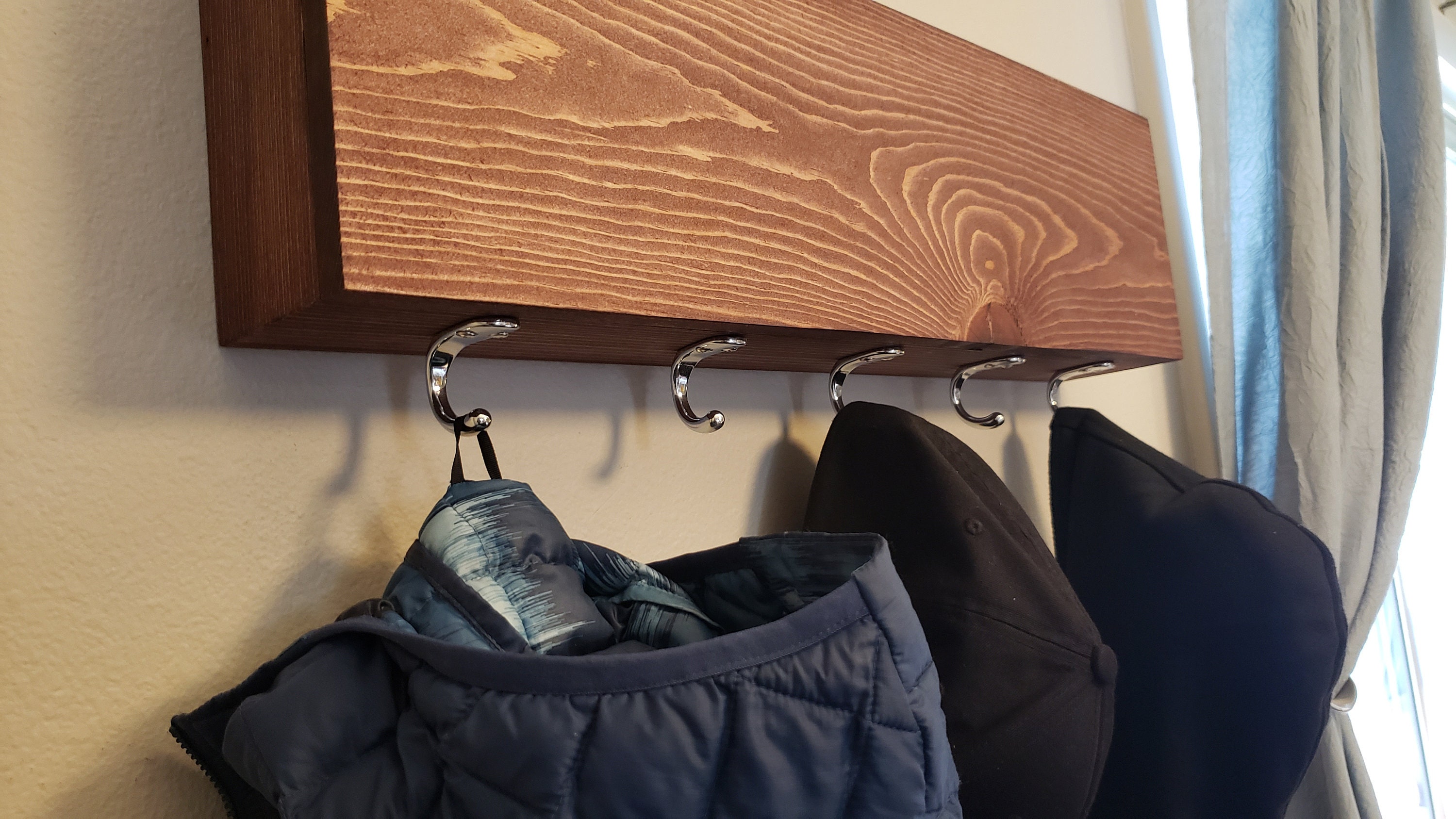 Gun Concealment Shelf & Coat Rack, Hidden Items, Secret Compartment - Etsy