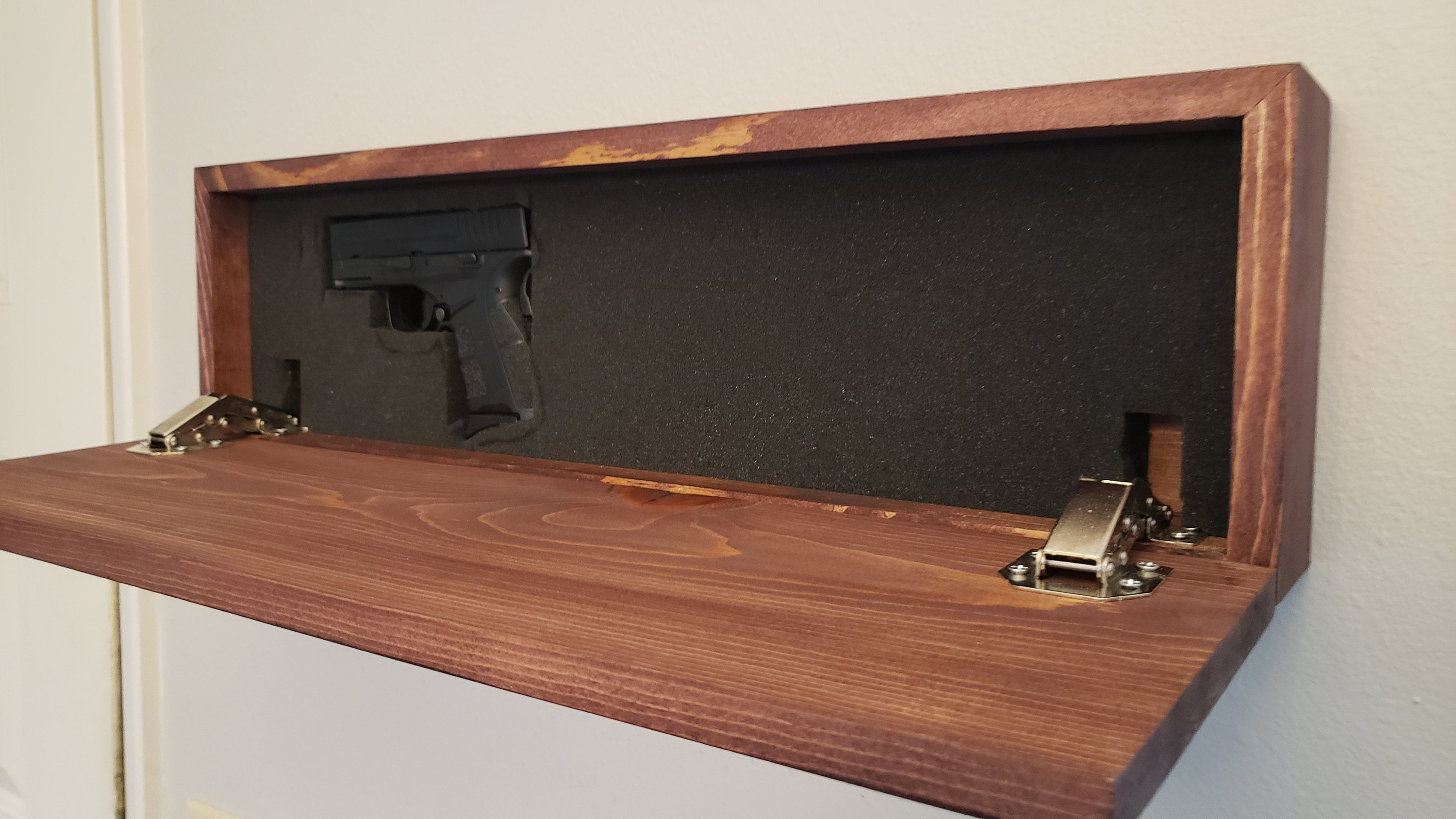 Gun Concealment Shelf & Coat Rack, Hidden Items, Secret Compartment - Etsy