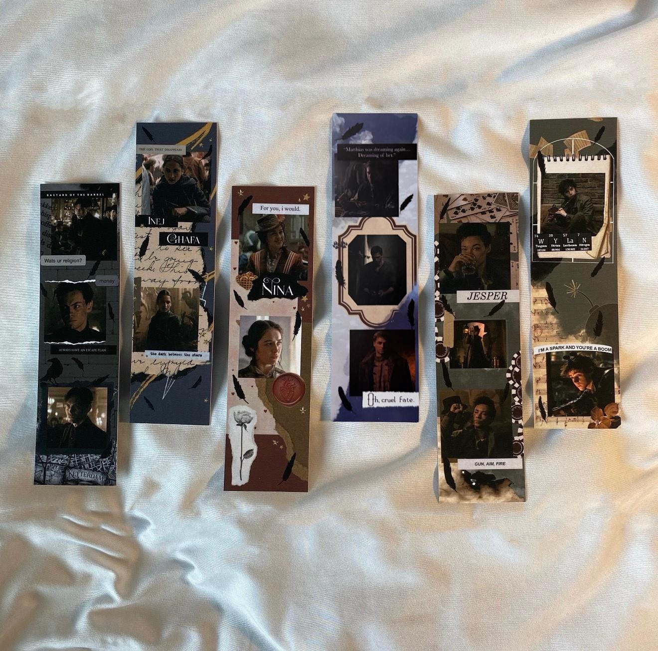 Six of Crows Bookmarks - Etsy