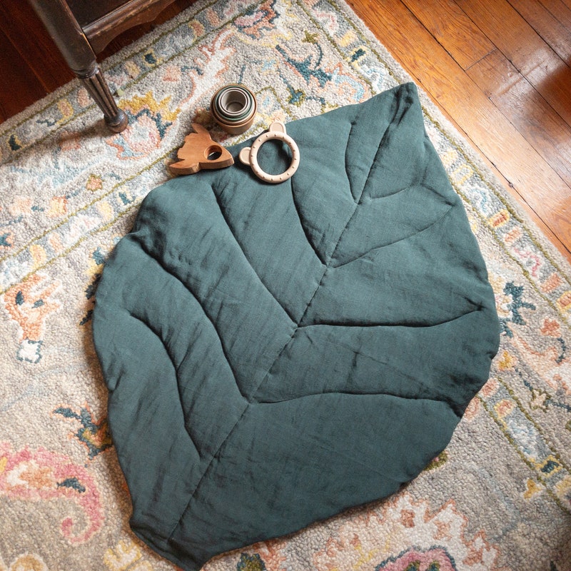 Leaf Play Mat - Etsy