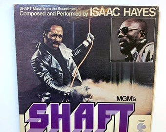 Vintage Shaft Movie Soundtrack Double LP Record Album Vinyl 1971 Rare ...