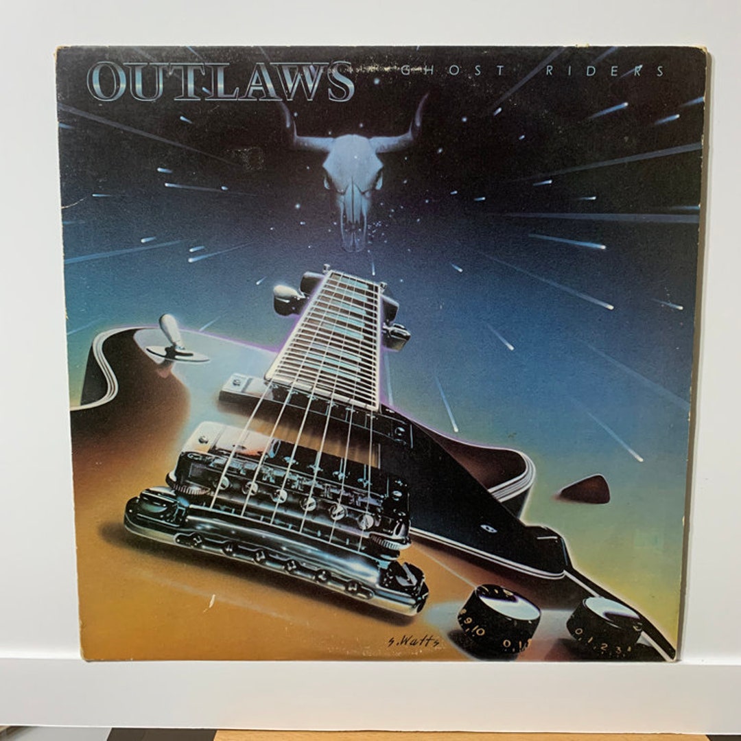 Outlaws Ghost Riders Vintage Vinyl Record 1980 - Etsy