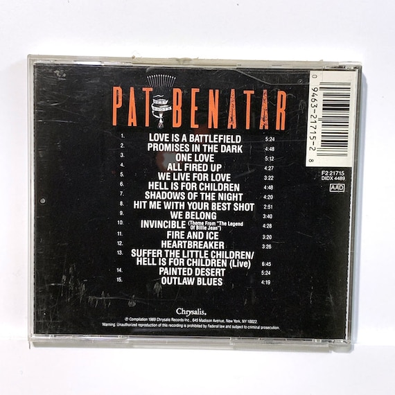Pat Benatar Ultimate Collection