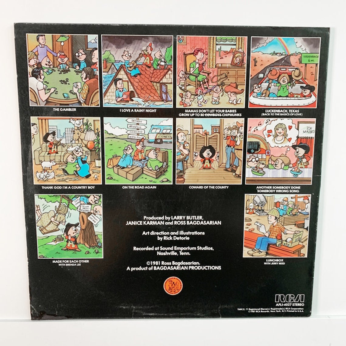 Alvin and the Chipmunks Urban Chipmunk Vintage Vinyl - Etsy