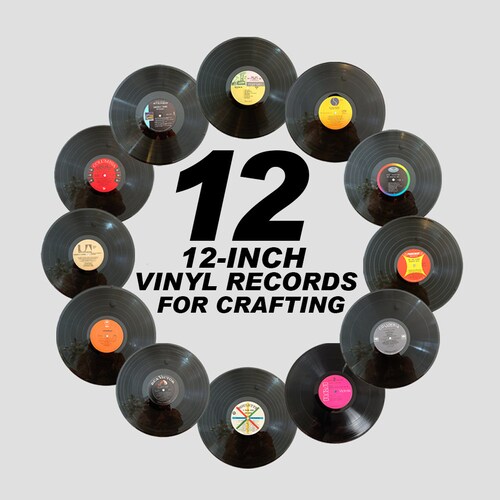 Vintage Vinyl Records 12 Inch LP Only No Sleeve - Etsy
