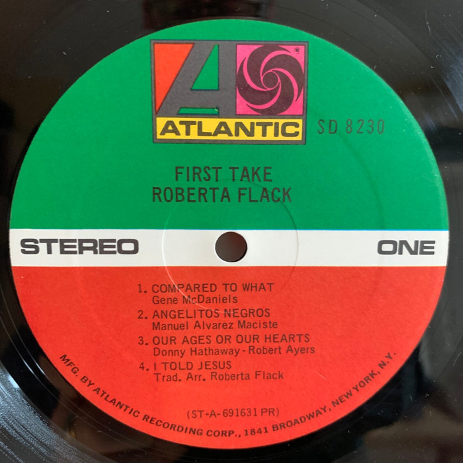 Roberta Flack First Take Vintage Vinyl Record 1969 - Etsy