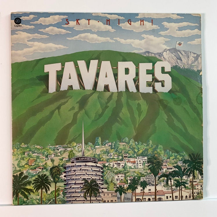 Tavares Sky High Vintage Vinyl Record 1976 | Etsy