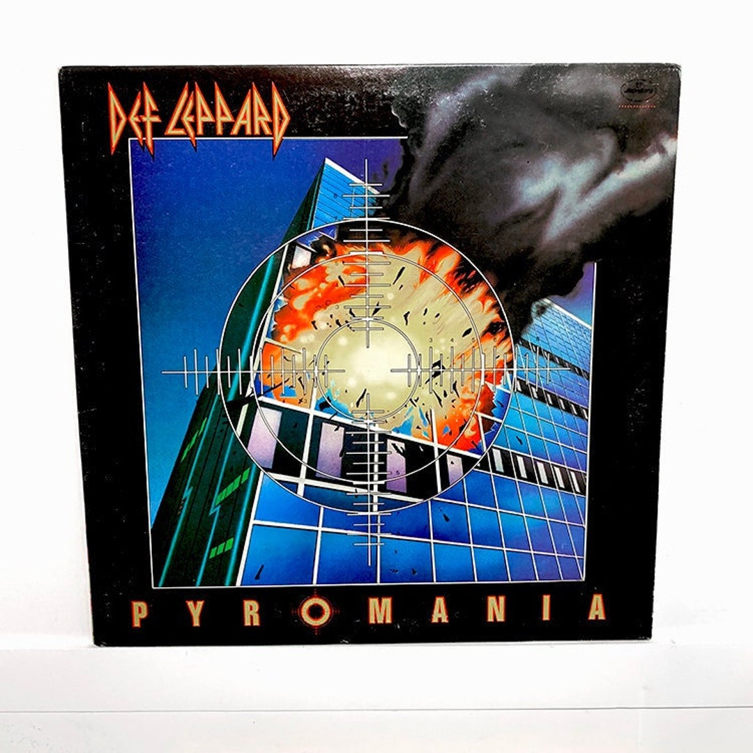 Def Leppard Pyromania Vintage Vinyl Record 1983 - Etsy