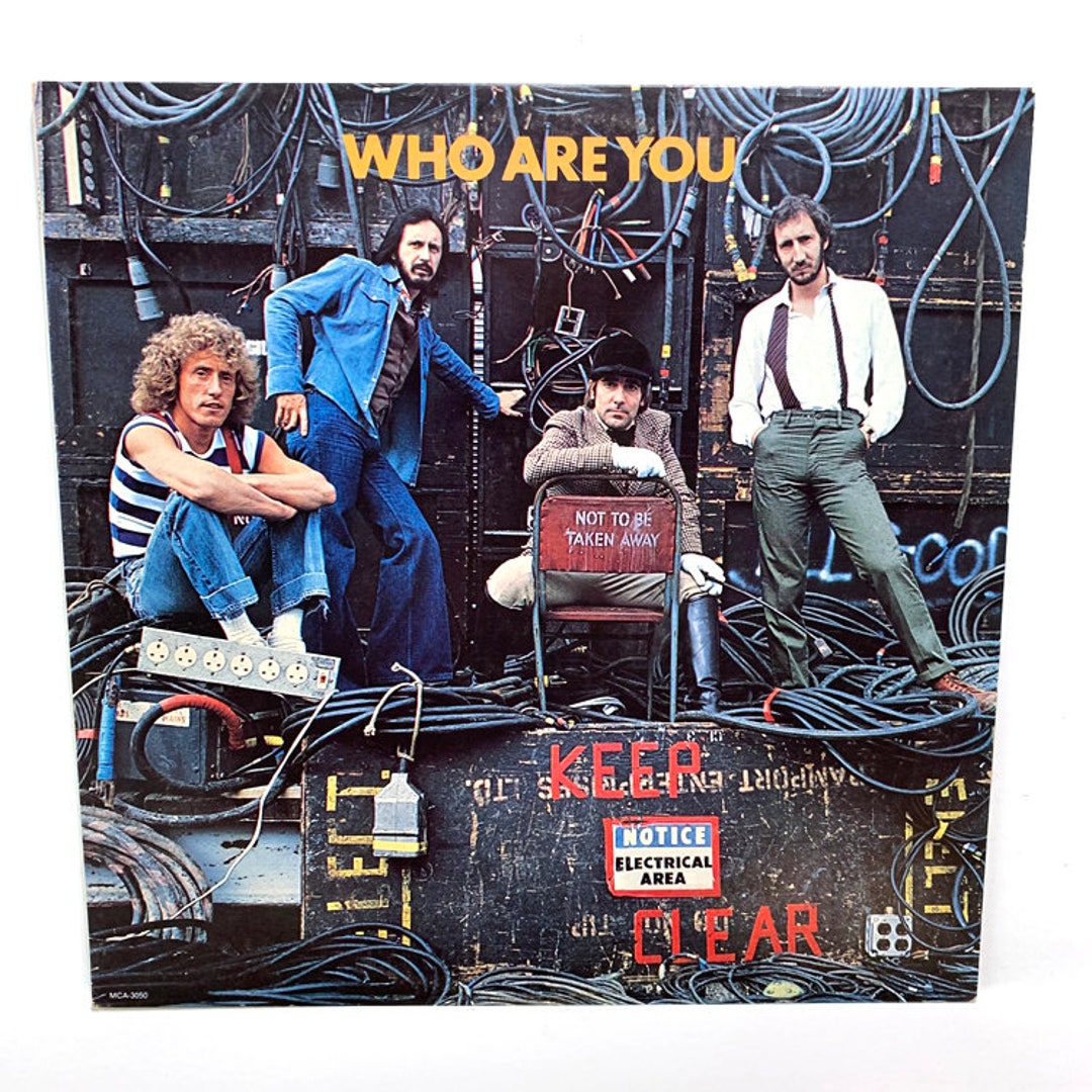 The Who Who Are You Vintage Vinyl Record 1979 - Etsy