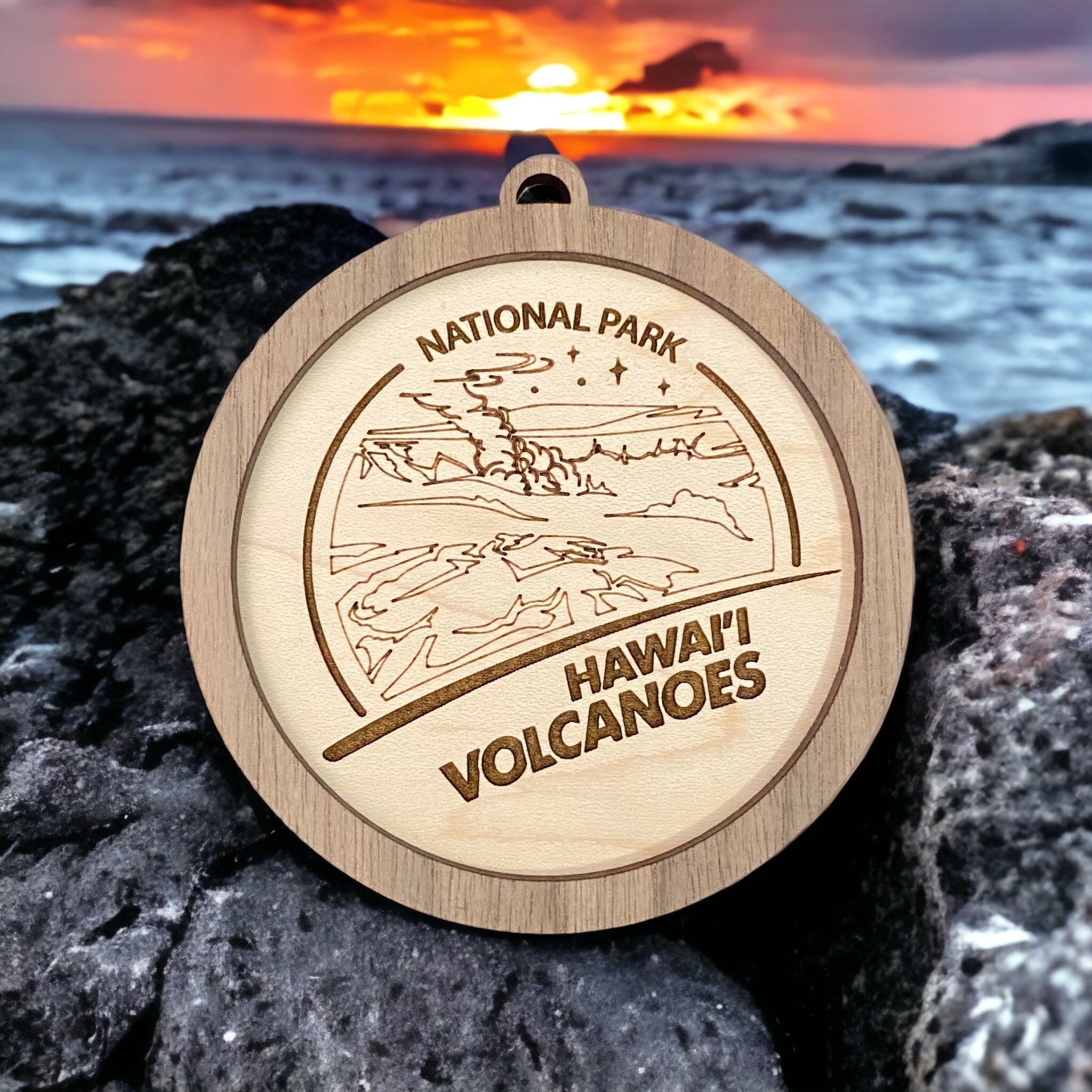 Unique Hawai'i Volcanoes National Park Ornament - Add a Touch of Aloha ...