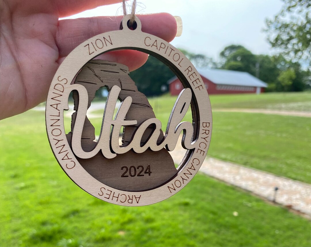 Collectible Utah National Park Ornament: Preserve Your Memories of ...