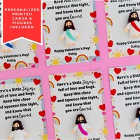Printable Bible Verse Valentines With Bees - Etsy