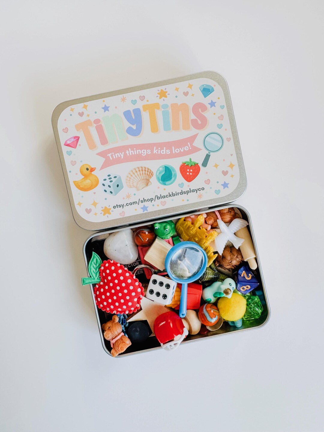 Small Collectible Trinket Tins for Kids | Sensory Play & Trading Toys ...