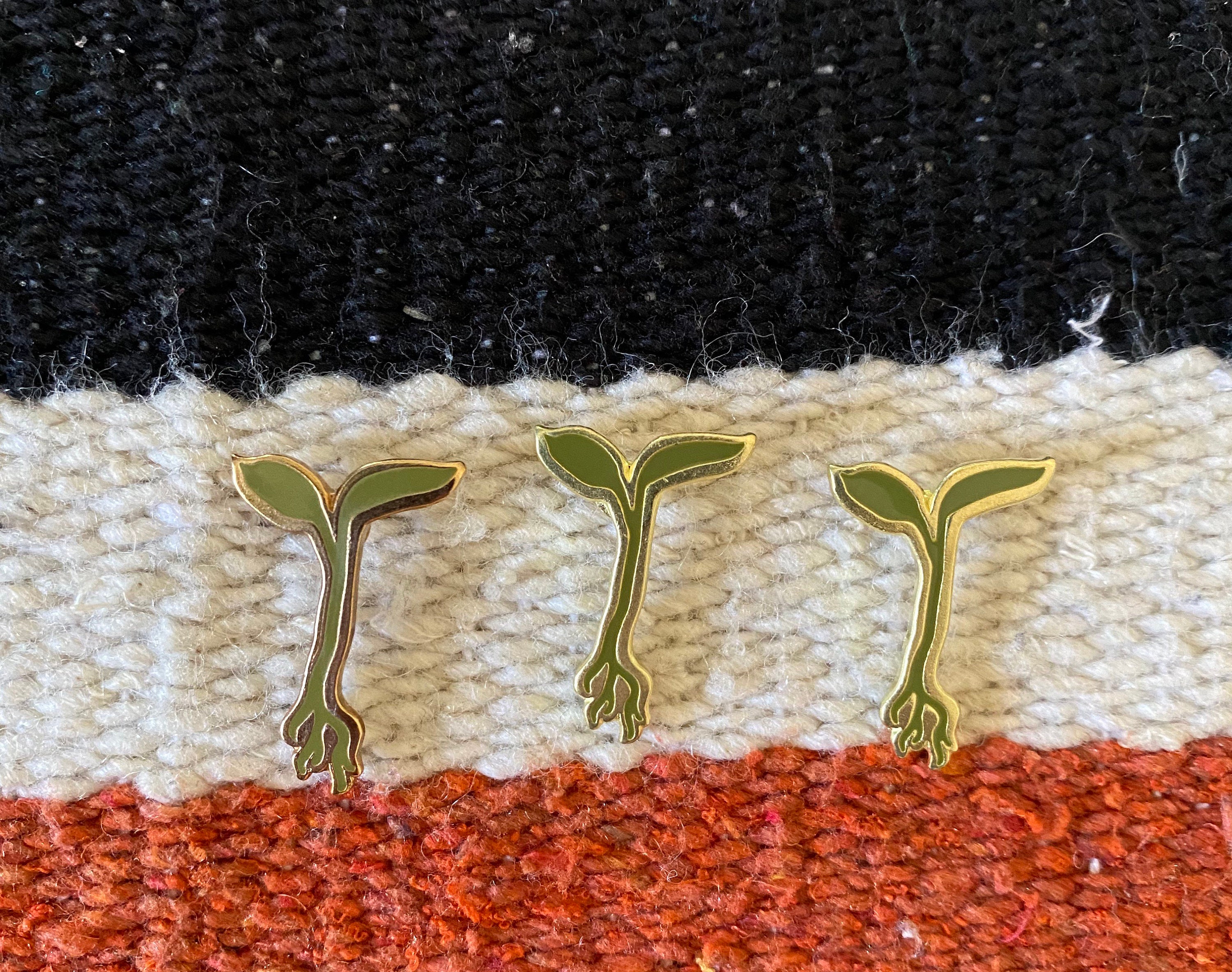 Plant Sprout Seedling Pin | Etsy