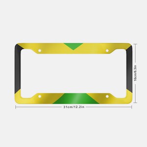 Jamaican License Plate Frame - Etsy