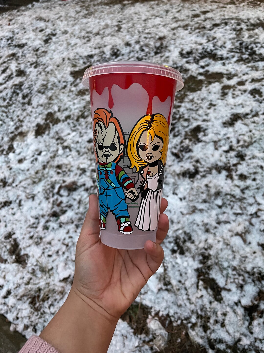 Chucky Starbucks Cold Cup - Etsy
