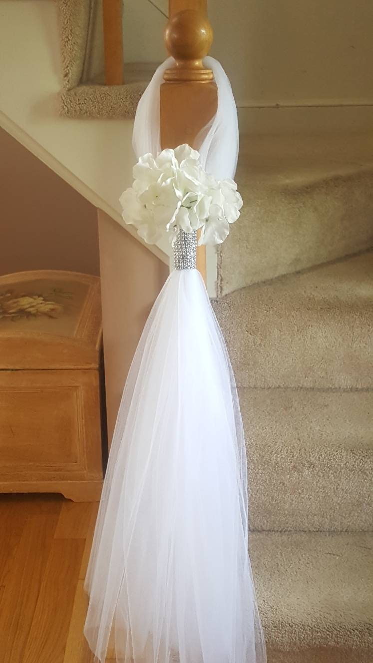 Wedding Aisle Pew Decorations. Hydrangeas Set of 10 - Etsy