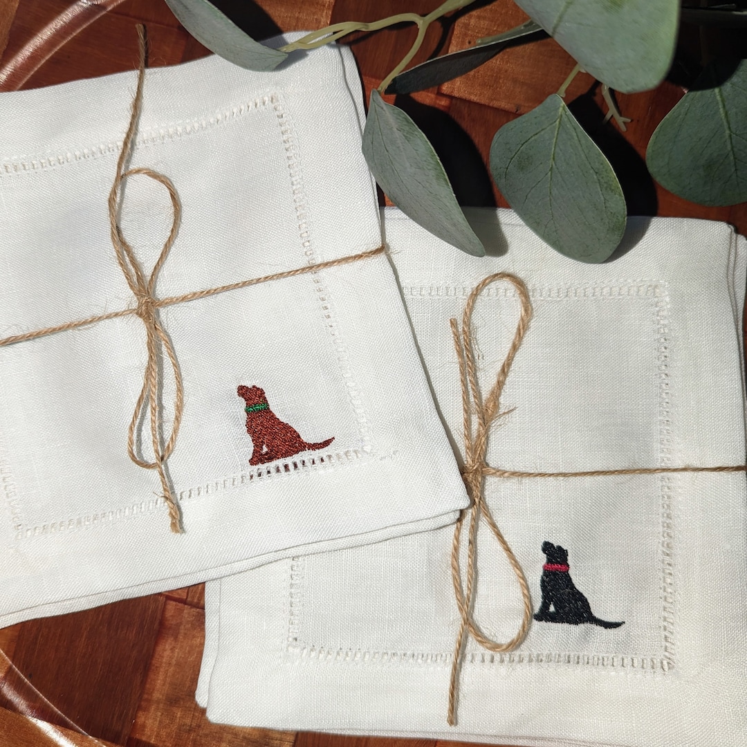 LABRADOR RETRIEVER Cocktail Napkins {set of 4} - Etsy