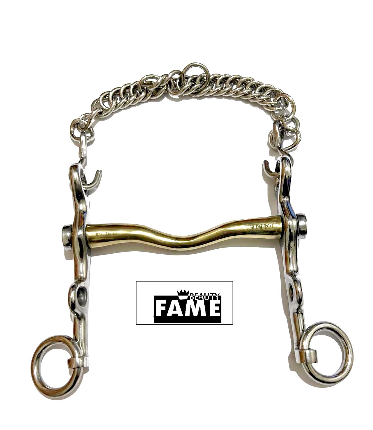 Weymouth Horse Bit Mouthpiece German Silver Gold Bit Horse Tack - Etsy