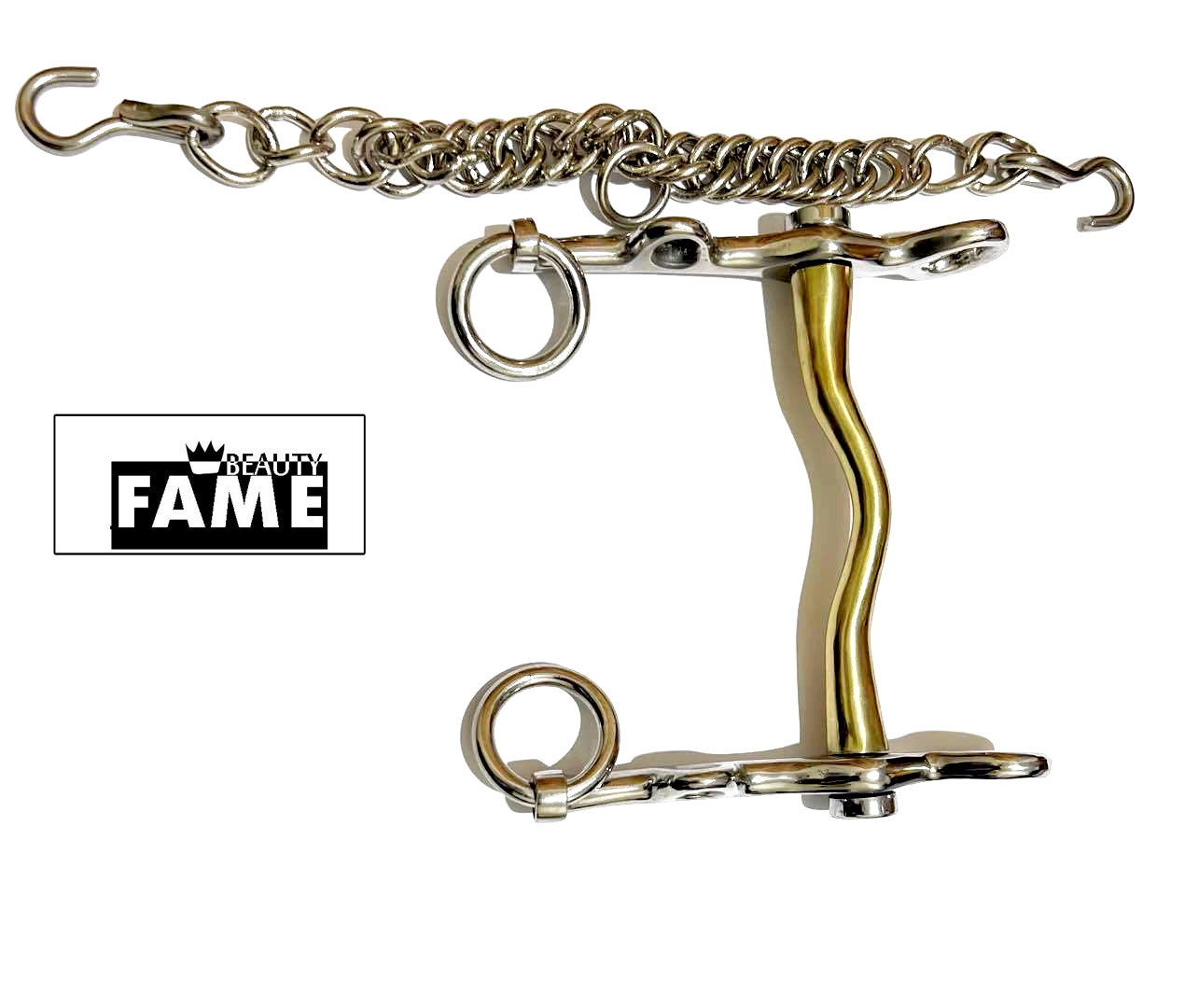 Weymouth Horse Bit Mouthpiece German Silver Gold Bit Horse Tack - Etsy