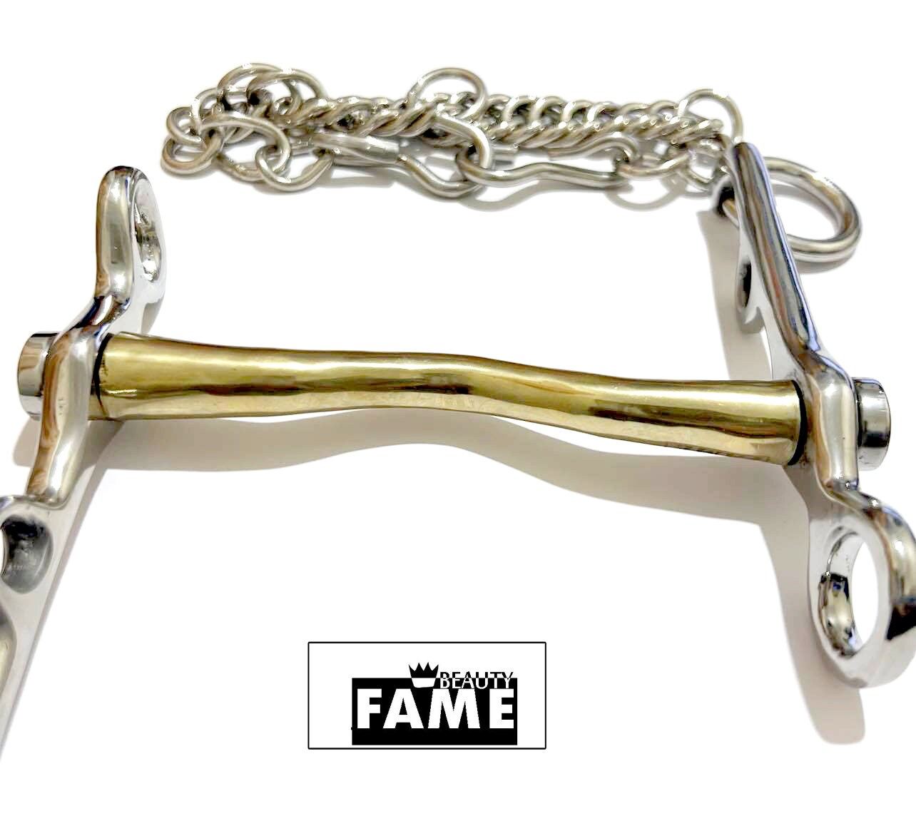 Weymouth Horse Bit Mouthpiece German Silver Gold Bit Horse Tack - Etsy