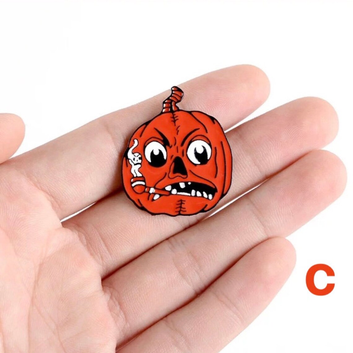 Cute Halloween Pins Soft Enamel Pins Black Rubber Clutch | Etsy