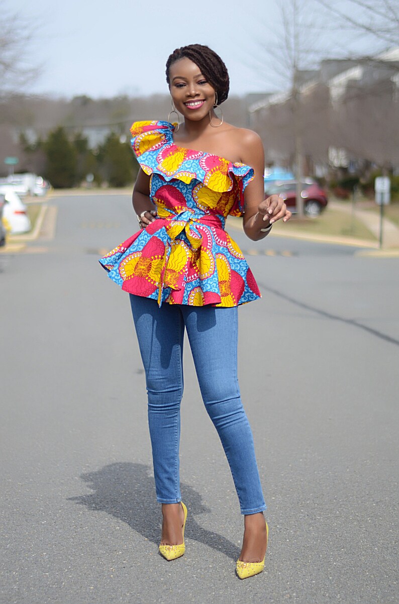 Tia Top (belted) - Etsy